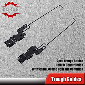KOROP AUTO PARTS Sunroof Repair Kit Compatible with Ford F150 F250 F350 F450 Expedition Lincoln Navigator Mark LT Replaces # 02ESR1201ABK Sunroof Track Mechanicals Assembly Repair Kit