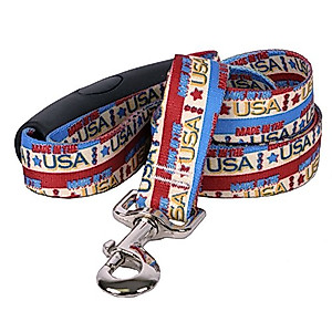 Yellow Dog Design Vintage Made in The USA EZ-Grip Dog Leash-with Comfort Handle-Large-1" and 5 feet (60") Long