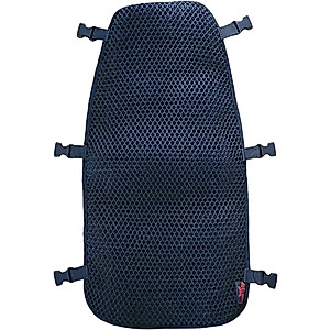 Badass Moto ATV Seat Covers: Motorcycle Seat Cushion. 3DMesh Cooling Air Flow Motorcycle seat pad. Versatile Powersports ATV Seat Protector Stops Hot Seat, Swass. Quick-Dry, Hide Ugly Rips.