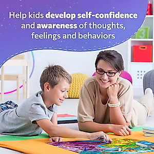 CBTrail Therapy Game for Kids - CBT Emotional Game to Develop Social Skills and Emotional Intelligence - Recovery Board Game for Counselors, Anger, Occupational and Group Therapy, ADHD, and Autism