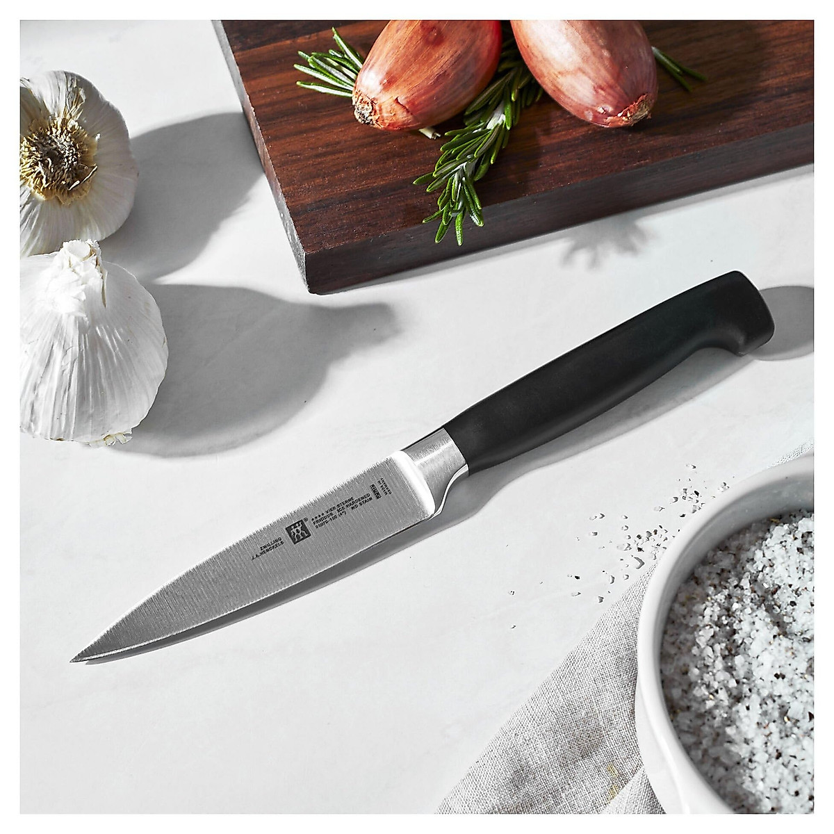 Zwilling Four Stars Paring knife, Silver/Black