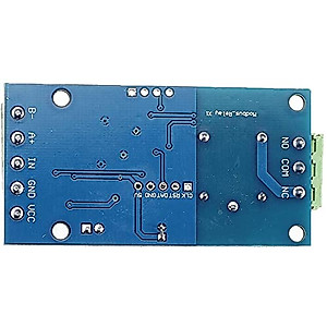 Modbus RTU 7-24V Relay Module RS485 TTL 1-Way Input and Output with Anti-Reverse Protection