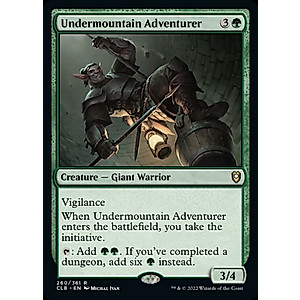Magic: the Gathering - Undermountain Adventurer (260) - Battle for Baldur's Gate