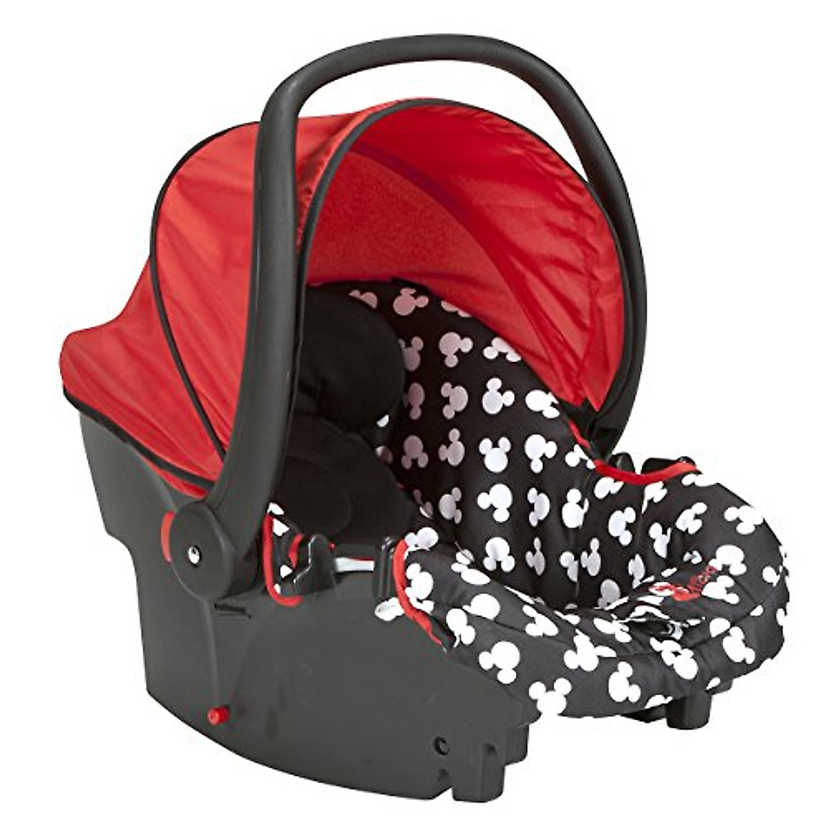 Disney Light 'n Comfy Luxe Infant Car Seat, Mickey Silhouette
