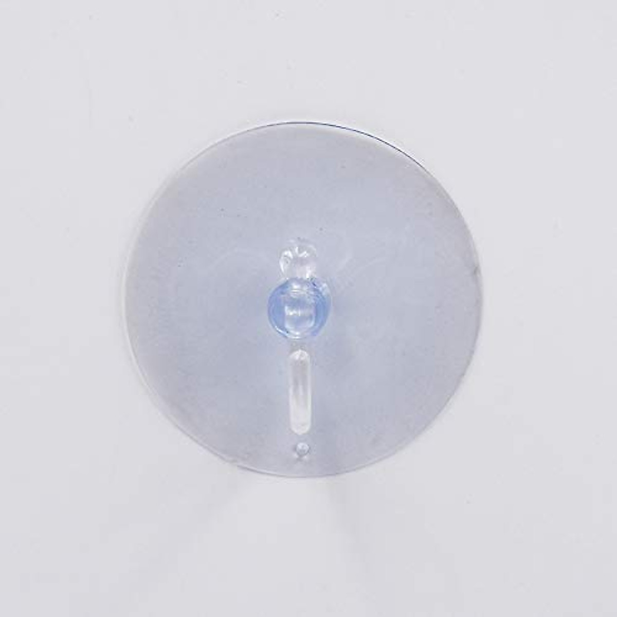 PULABO DurableNo Trace Sucker with Hook Sucker Reusable Plastic Vacuum Hooks for Kitchen Cabinet Windows Use 1PCS Transparent