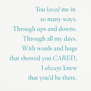 Hallmark Birthday Card for Mom (Thank You, Mom)