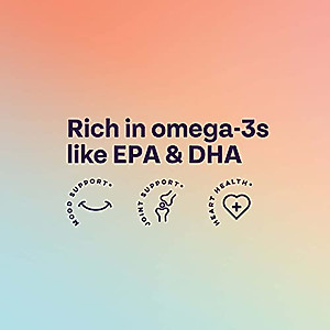 Alani Nu Omega 3 Fish Oil, 1500MG, 800mg EPA, 600mg DHA, Gluten-Free, (60 Softgels) 30 Servings