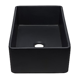 ALFI brand AB3320SB-BM Kitchen Sink, Black Matte