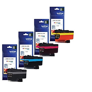 Brother Genuine LC3035BK, LC3035C, LC3035M, LC3035Y Ultra High Yield Black/Cyan/Magenta/Yellow Ink Cartridge Set, LC3035