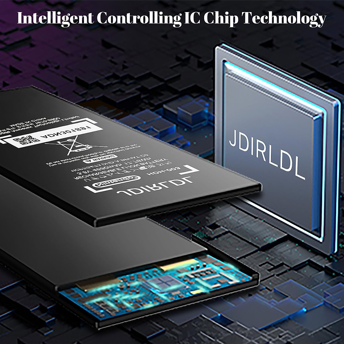 JDIRLDL HDH-003 Battery, [4680mAh] Upgraded 2024 New 0 Cycle Battery Replacement for Nintendo Switch Lite, Lite HDH-003 HDH-001 Lite with Professional Replacement Tool Kits