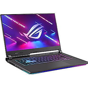 ASUS ROG Strix G15 Gaming Laptop 15.6-inch FHD 512GB SSD 2.6GHz i7-10750H (16GB RAM, NVIDIA RTX 2070, Windows 10 Home) Black, G512LW-WS74 (Renewed)