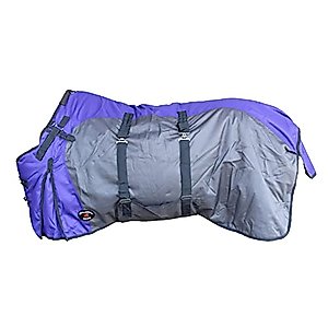 CHALLENGER 84" 1200D Horse Turnout Waterproof Heavy Weight Winter Blanket 5EE22PR