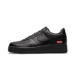 Nike Mens Air Force 1 Low CU9225 001 Supreme - Mini Box Logo Black - Size 15