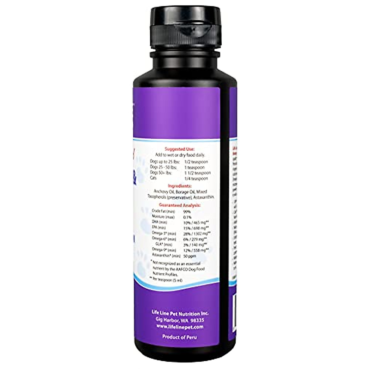 Wild Anchovy + Borage Oil 8.5 oz