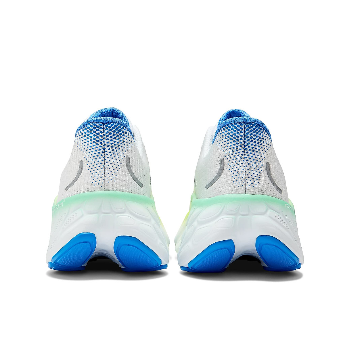 New Balance Women's WMORV4 Running Shoe, White/Cobalt, 8