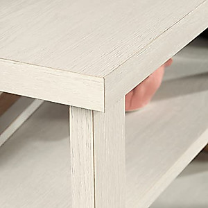 Sauder Summit Station Credenza TV Stand with Storage, L: 58.50" x W: 17.48" x H: 29.02", Glacier Oak Finish