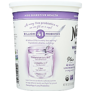 Nancy's, Organic Whole Milk Yogurt, Plain, 32 oz