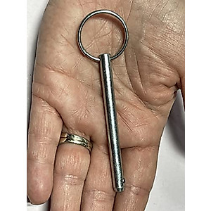 Garbage Commander Pull Ring Detent Pin, 2 1/2 Inches