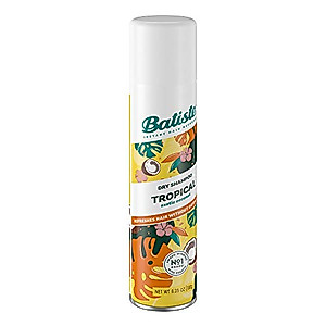 Batiste Dry Shampoo, Tropical Fragrance, Refresh Hair and Absorb Oil Between Washes, Waterless Shampoo for Added Hair Texture and Body, 6.35 OZ Dry Shampoo Bottle