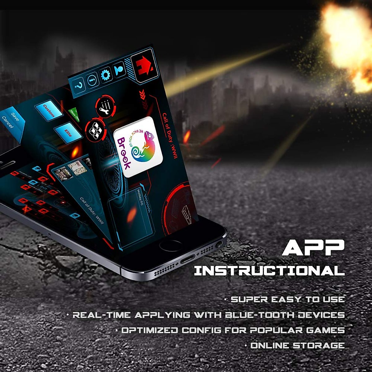 Brook Sniper - Precision Mouse and Keyboard Converter, to Play FPS Games Without a Controller, FPS Game Converter for PS4, PS3, Xb One, and Switch. for Splatoon 3, FPS Gaming Converter