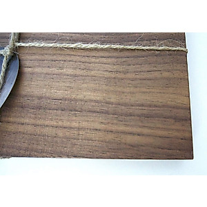 Walnut Solid Wood Cutting Board. Premium. Luxury Style. Handcrafted in Chicago. Butcher Block Style. Made in USA. Oiled & Ready for Use! 8"x5"x3/4"