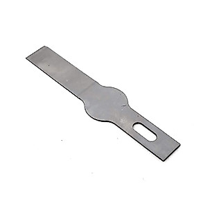 Excel Blades Chisel Replacement Blades, Set of 50 Carbon Steel Blades for Precision Cutting & Trimming, Multi-Purpose Professional, Hobby, and Crafting Tools