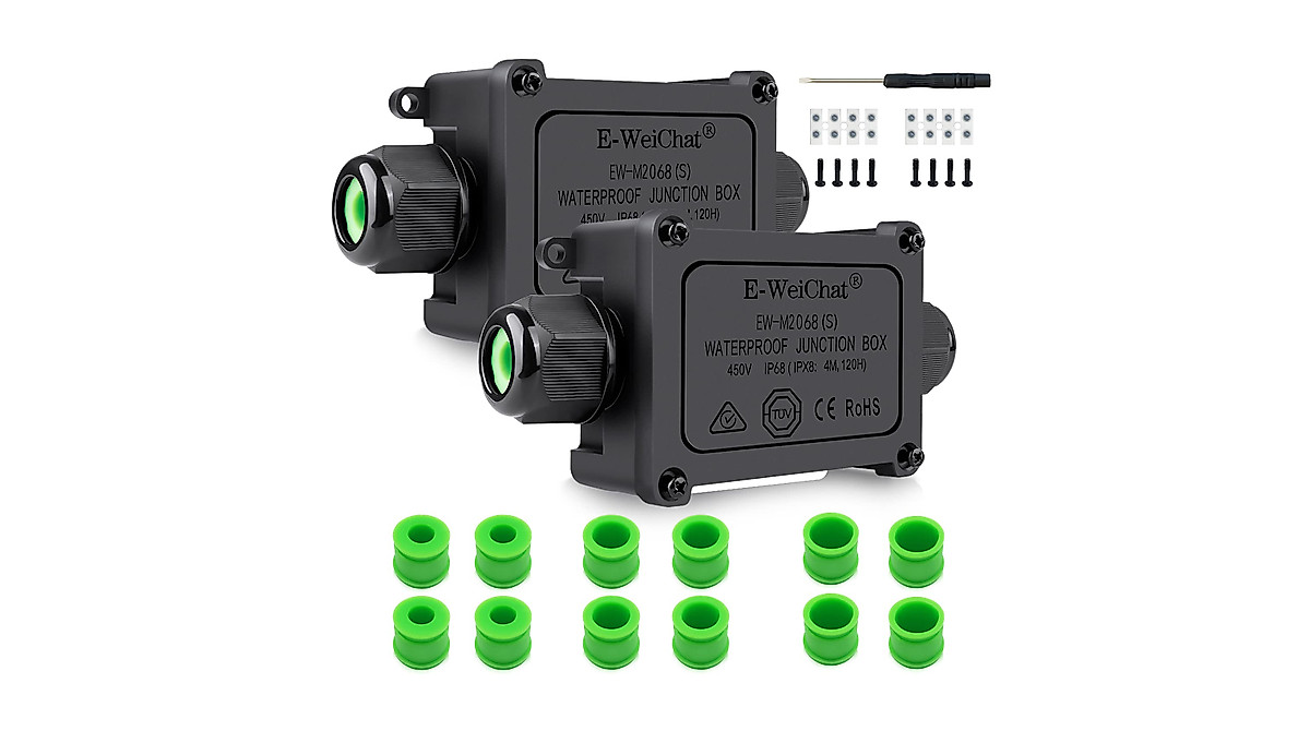 IP68 Waterproof Outdoor Junction Box - Secure Electrical Connections