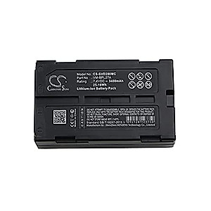 NCNDB Battery Replacement for Panasonic VDR-D300E-S, VDR-D308GK, VDR-D310, VDR-D310EB-S, VDR-D310EG-S, VDR-D310E-S, VDR-D400, VDR-M30, VDR-M30K, VDR-M50, VDR-M50B 3400mAh