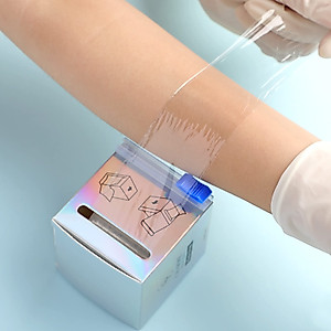 Charme Princesse 2 Pack Disposable Eyebrow Tattoo Plastic Wrap 300 Meters Preservative Film Permanent Eyebrow Makeup Supplies for Eyebrow Lips TA628-2