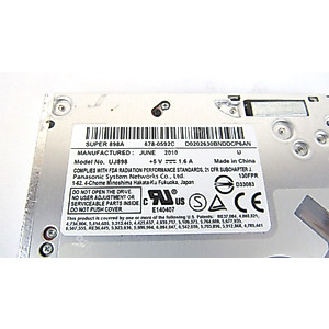 GS41N Superdrive 8X Slot-in DVD±RW Slim SATA Drive 9.5mm DVD Burner drive for Apple MacBook / Macbook Pro A1181 A1286 A1278 UJ8A8 Replace GS31N UJ868A, UJ898A, AD-5970H