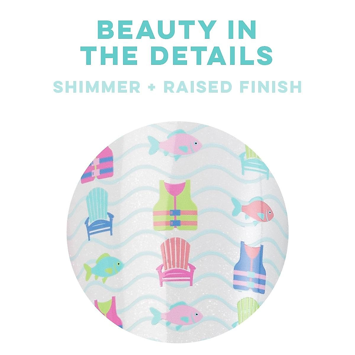 Swig Life 22oz Insulated Tumbler, Travel Coffee Tumbler with Lid, Cup Holder Friendly Travel Coffee Mug, Stainless Steel Thermos (Lake Girl)