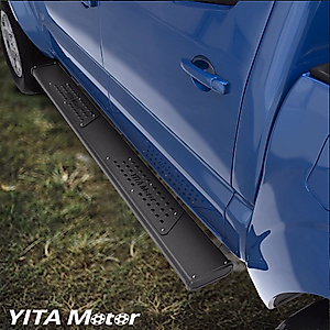 YITAMOTOR 6.5 Inches Running Boards Compatible with 2005-2023 Toyota Tacoma Double/Crew Cab (4 Full-Size Doors), Truck Side Steps Aluminum Nerf Bars