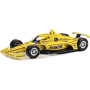 Dallara IndyCar #3 Scott McLaughlin Pennzoil Team Penske NTT IndyCar Series (2023) 1/18 Diecast Model Car by Greenlight 11197
