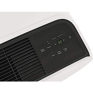 Frigidaire FFAD6022W1 Dehumidifier, High Humidity 60 Pint Capacity Dehumidifier with a Easy-to-Clean Washable Filter and Custom Humidity Control for maximized comfort, in White