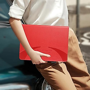 Tablet PC Case Compatible with Samsung Galaxy Tab S9/S7/S8 T870/T875 SM-X710 Tablet Case, Ultra Slim Lightweight PU Leather Protective Shell Anti-Scratch Magnetic Bumper Flip Cover with Fold Stand Fun