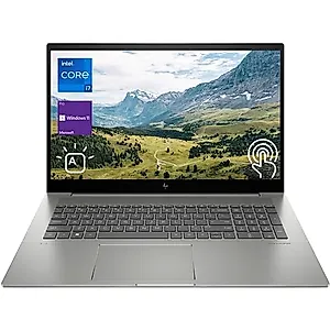 HP 2023 Newest Envy Laptop, 17.3" FHD Touchscreen, 13th Gen Intel Core i7-13700H Processor, 64GB RAM, 2TB PCIe SSD, Webcam, HDMI, Backlit KB, SD Card Reader, Wi-Fi 6, Windows 11 Pro, Grey