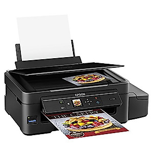 Epson Expression ET-2550 EcoTank Wireless Color All-in-One Supertank Printer with Wi-Fi, Wi-Fi Direct, Tablet and Smartphone Printing, Easily Refillable Ink Tanks