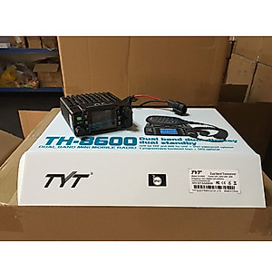 TYT TH-8600 Dual Band VHF/UHF 144-148MHz/420-450MHz Mini Mobile Transceiver IP67 Waterproof Mobile Car Radio w/F Programming Cable