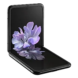 Samsung Galaxy Z Flip (256GB, 8GB) 6.7" Foldable AMOLED, Snapdragon 855+, AT&T Unlocked GSM 4G LTE (T-Mobile, Metro, Straight Talk) F700U/DS (Mirror Black)