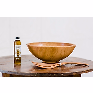 Andrew Pearce Premium Walnut Wood Oil Bowl Conditioner 8oz - Wooden Bowl and Cutting Board Oil