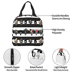 Lunch Bag Portable Insulated Lunch Tote Bag Lunch Box Bag Picnic Bag for Women Mens Boy Girl Work Office