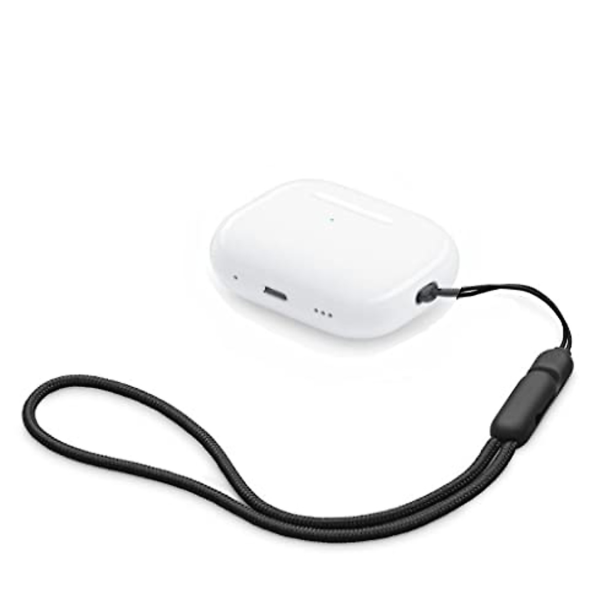 Lanyard Compatible with AirPods Pro 2, New Earbuds Lanyard Wireless Bluetooth Headphones Cover Anti-Drop Rope Lanyard Suitable for AirPods Pro 2 (Black)