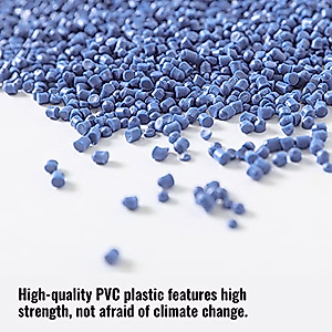 VEVOR Human Ear Anatomy Model, 5 Times Enlarged Human Ear Model, PVC Plastic Anatomical Ear Model for Education, Human Ear Anatomy Displaying Outer, Middle, Inner Ear with Base, 3pcs (2 Removable)