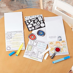 Melissa & Doug On the Go Secret Decoder Deluxe Activity Set and Super Sleuth Toy - Seek And Find Book, Kids Road Trip Essentials, Detective Kit, Travel Games For Ages 7+
