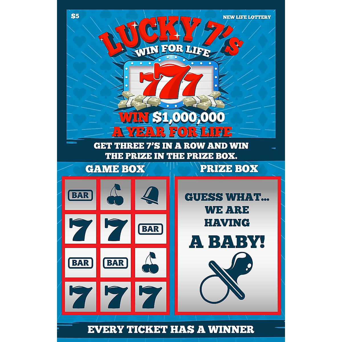 Back & Bump Comfort Pregnancy Announcement Scratch Off Cards for Baby Announcement - 6 Pregnancy Scratch Offs Included - Comes with Pregnancy Stickers