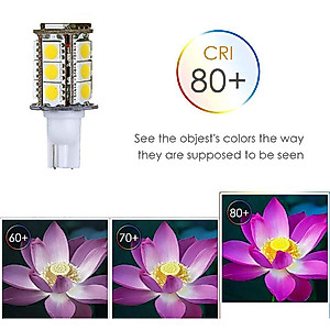 Makergroup T5 T10 Wedge Base LED Light Bulb High Brightness 12VAC/DC 3Watt 2700K-3000K Warm White Color for Outdoor Landscape Lighting Deck Stair Step Path Lights and RV Lights Pack of 6