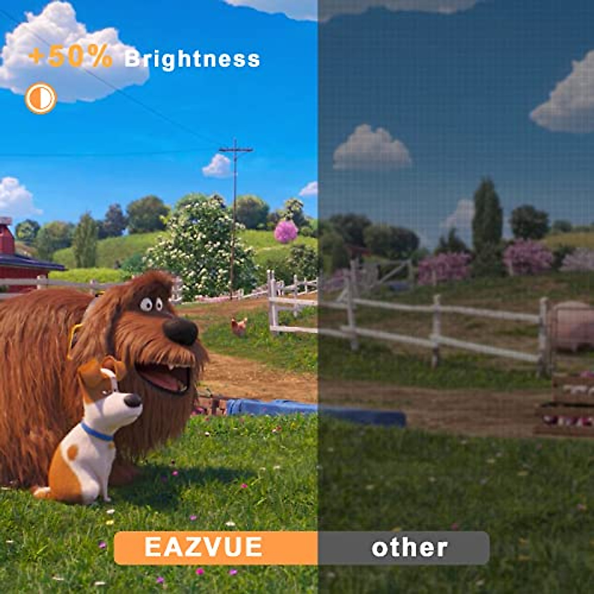 Mini Projector WiFi, EAZVUE A1 Portable Projector for iPhone, 2022 Upgrade 1080P Supported Projector for Outdoor Movies LED Pico Video Projector for Home Theater Movie Projector for iPhone