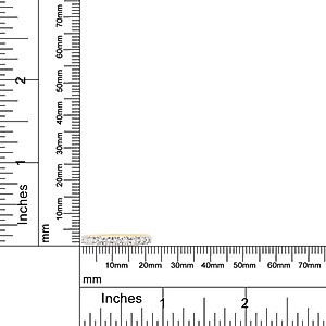 SAVEARTH DIAMONDS 1 Carat (Cttw) Round Cut Lab Created Moissanite Diamond Eternity Engagement Wedding Band Ring In 14k Yellow Gold Over Sterling Silver Jewelry For Women 1 1/2 Cttw-7