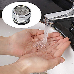 uxcell 6pcs 22mm Faucet Aerators Universal Male Faucet Replacement Part for Bathroom Lavatory Kitchen Sinks Faucet Bidet Faucet