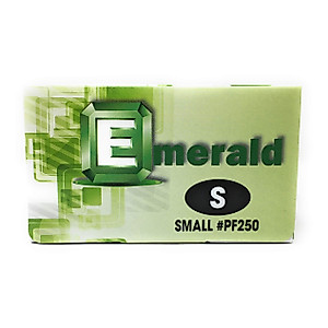 Emerald Digi-Gloves, Powder Free Disposable Latex Gloves (Small)
